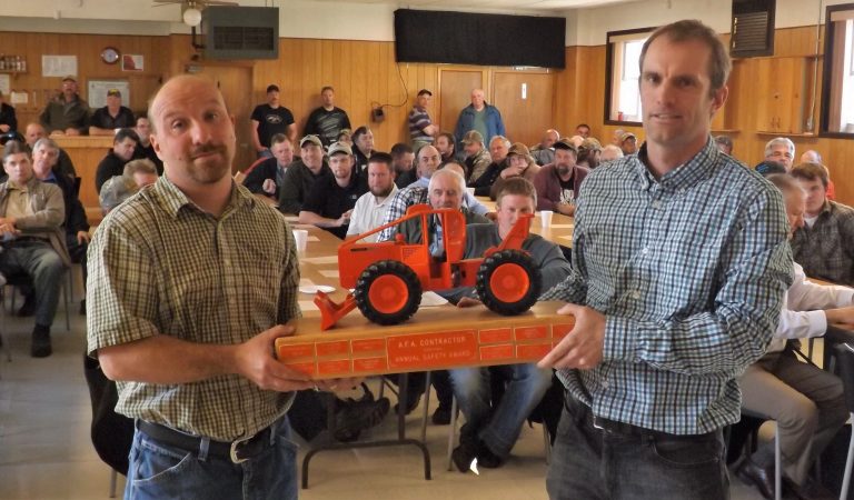 Dombroski Logging wins AFA Safety Award - Algonquin Forestry Authority